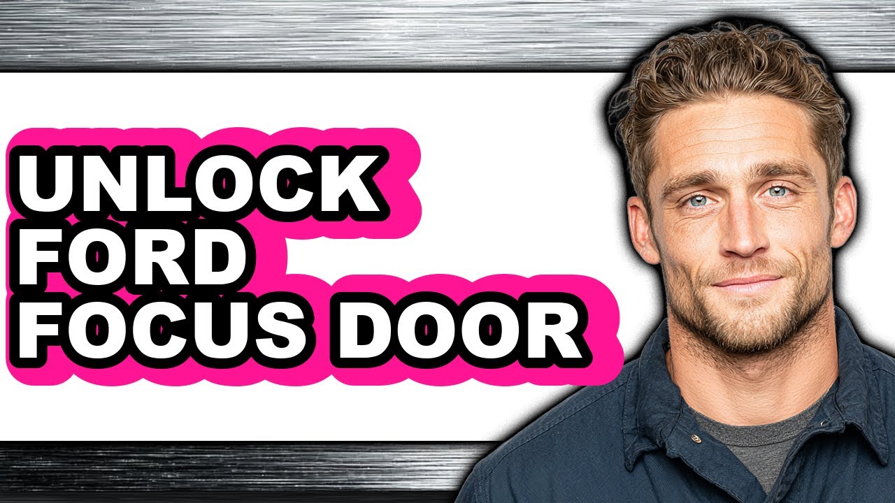 How To Unlock Ford Focus Door - Step By Step - YouTube