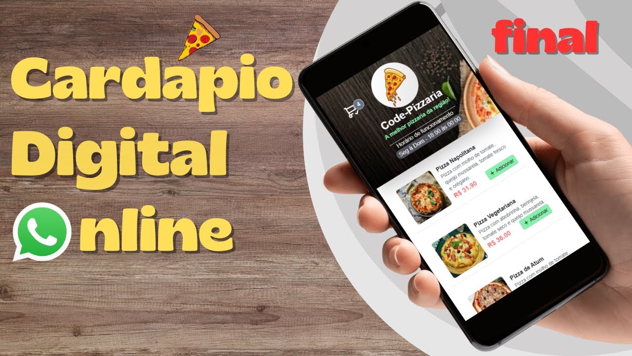 Cardápio Online de Pizzaria com Next.js 14, Tailwind CSS e TypeScript: Passo a Passo - YouTube