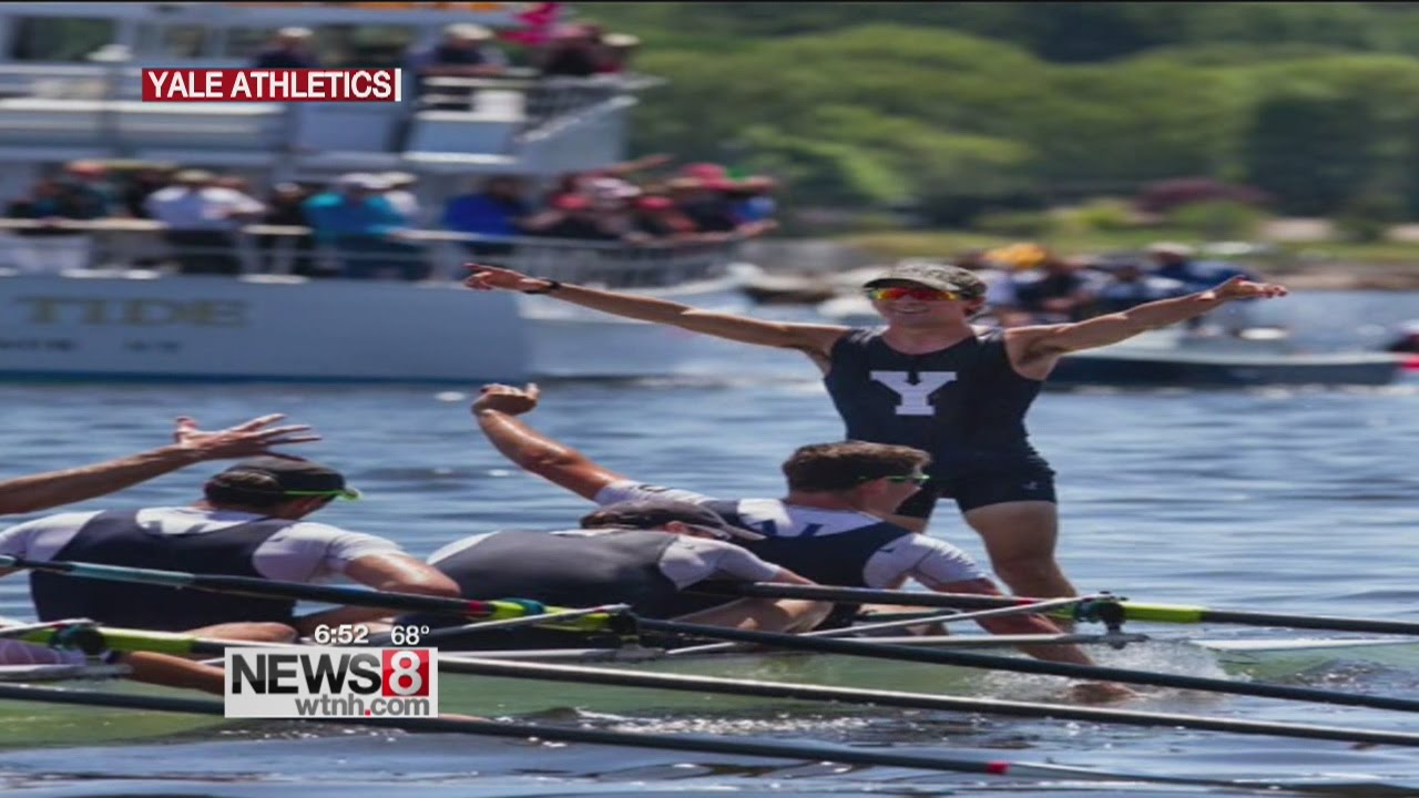 Yale dominates Harvard in 150th Regatta - YouTube