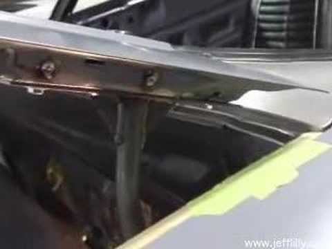 Hood Hinge Hot Rod Fabrication Part 2 - YouTube