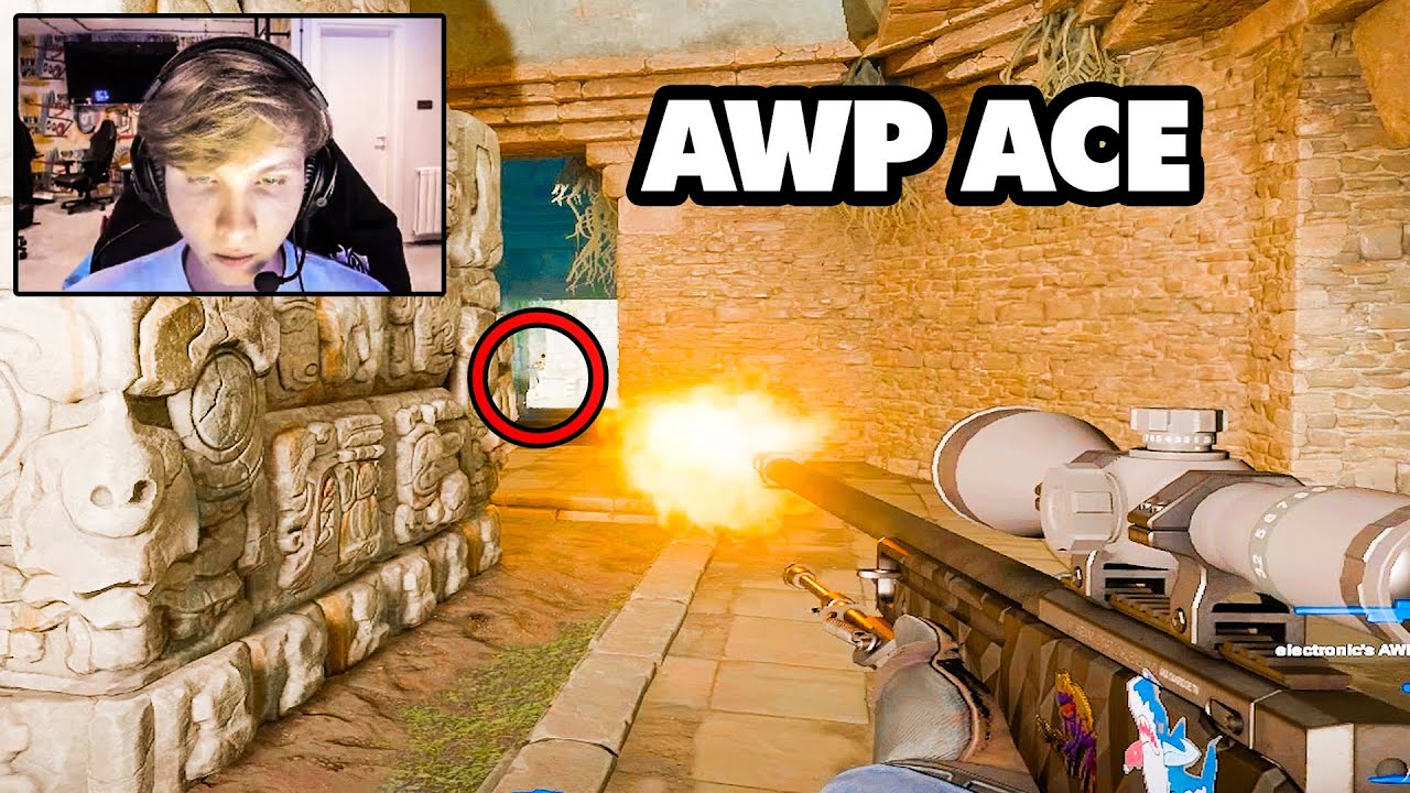 m0NESY outperforms everyone and gets an AWP Ace! CS2 - YouTube
