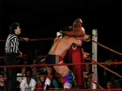 WWC P.R. WVR ABDULLAH THE BUTCHER VS STEVE STRONG  MONTREAL CANADA 1987 FULLYREMASTERED NOW 4K60FPS