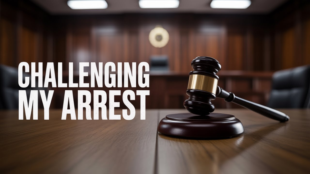 Pro Se Defendant Takes on Police in Courtroom Drama - YouTube