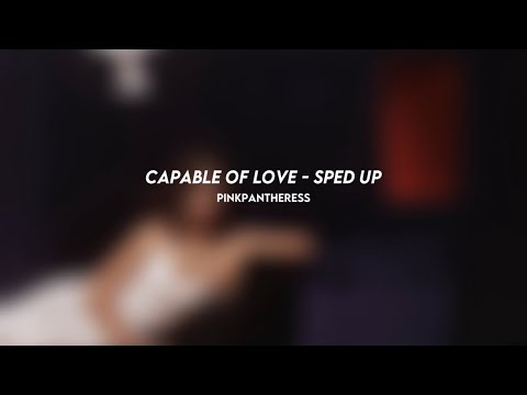 capable of love: pinkpantheress (sped up) - YouTube
