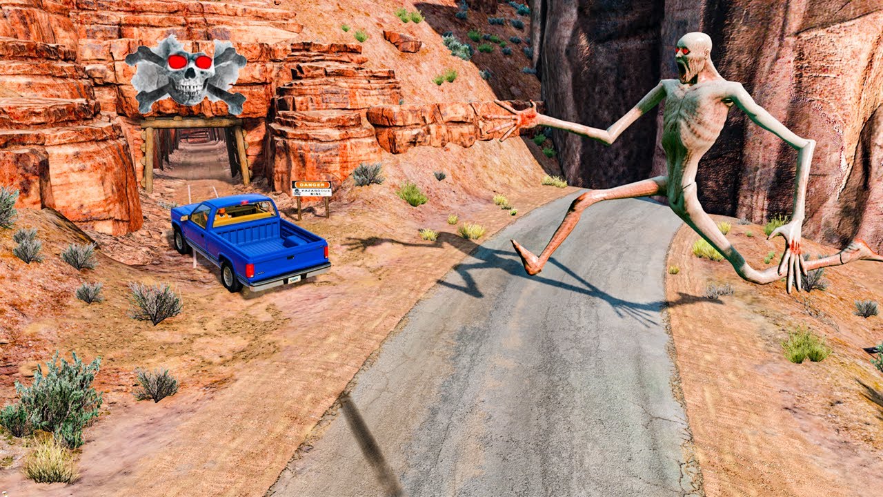 Escape From The Shy Guy (SCP-096) | Car Beamng Drive - YouTube