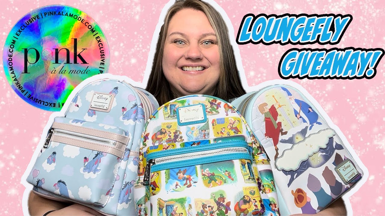 Pink a la Mode Disney Loungefly Exclusives Unboxing and Review ~ Plus a ...
