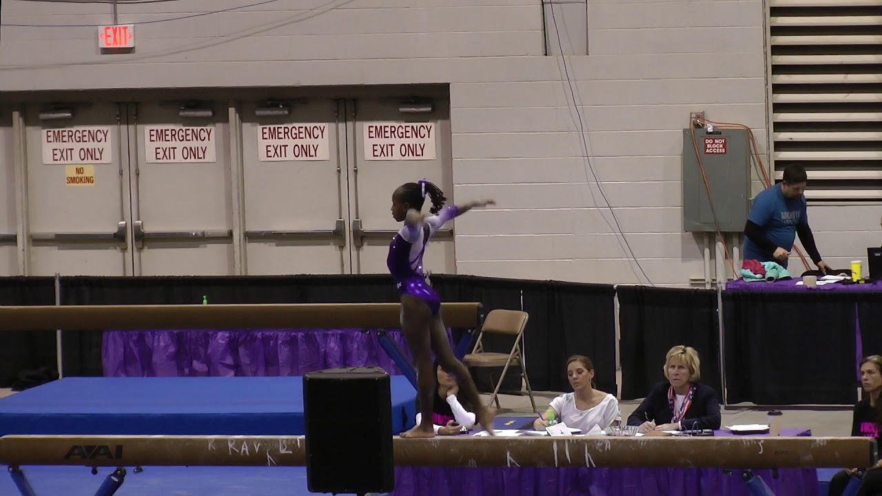Amber Lowe Beam - 2018 Elite Qualifier Columbus - YouTube