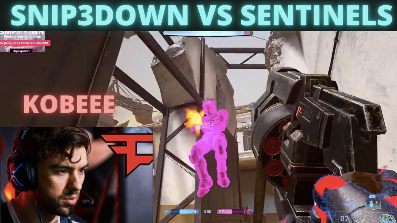FaZe Snip3down Team Wipes Sentinels - YouTube