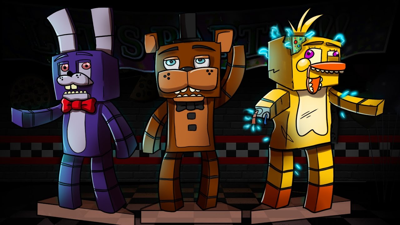 Minecraft | Morph Roulette Challenge - FIVE NIGHTS AT FREDDY'S! (FNAF ...