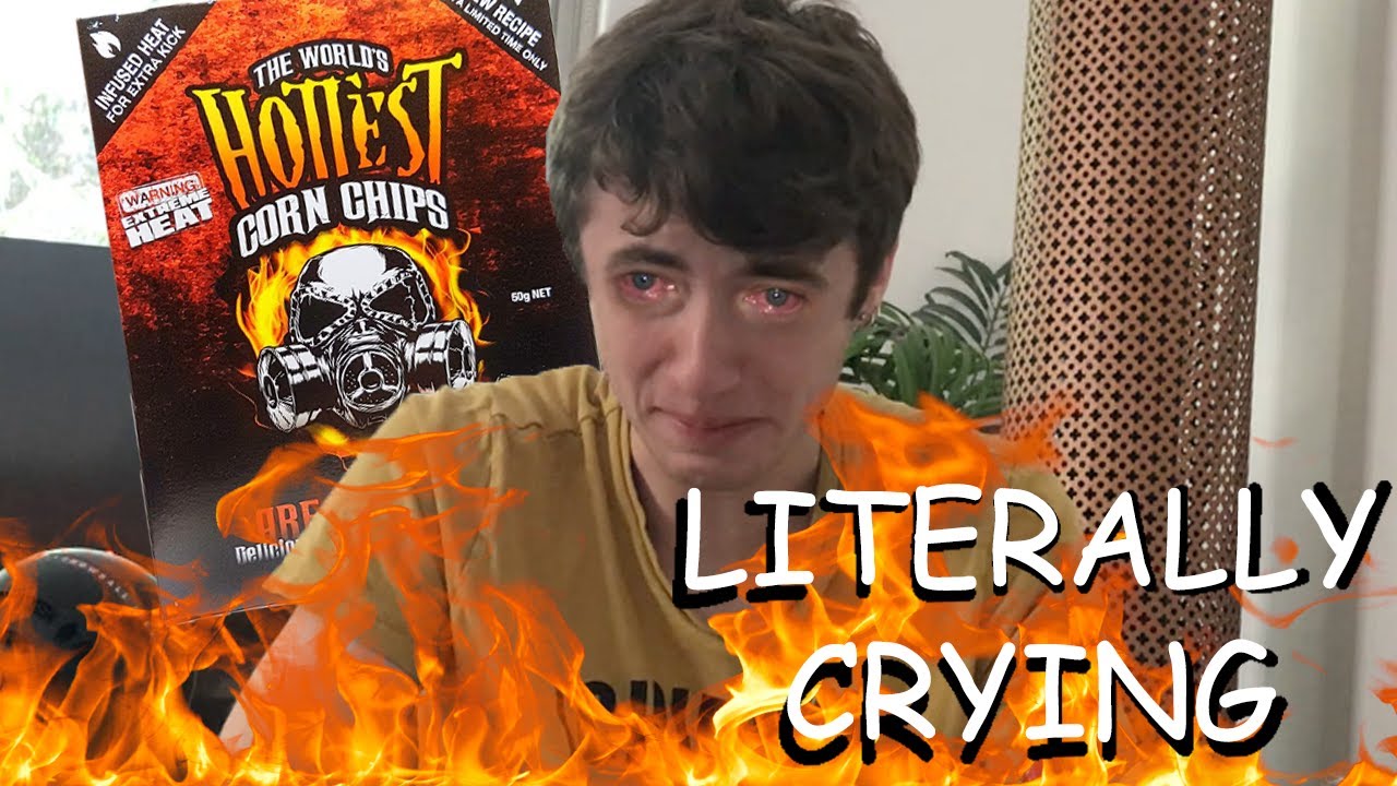 Weeb Attempts The WORLDS HOTTEST CORN CHIPS! (REUPLOADED) - YouTube