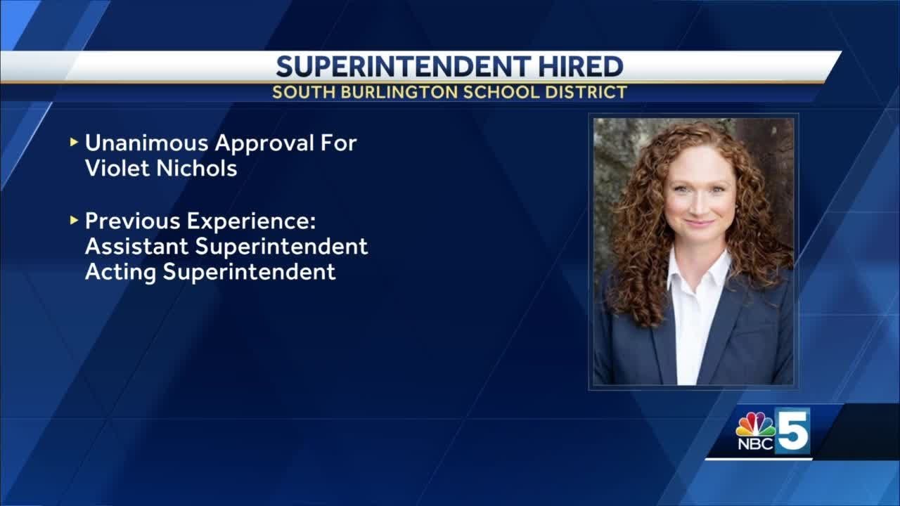 South Burlington hires new superintendent - YouTube