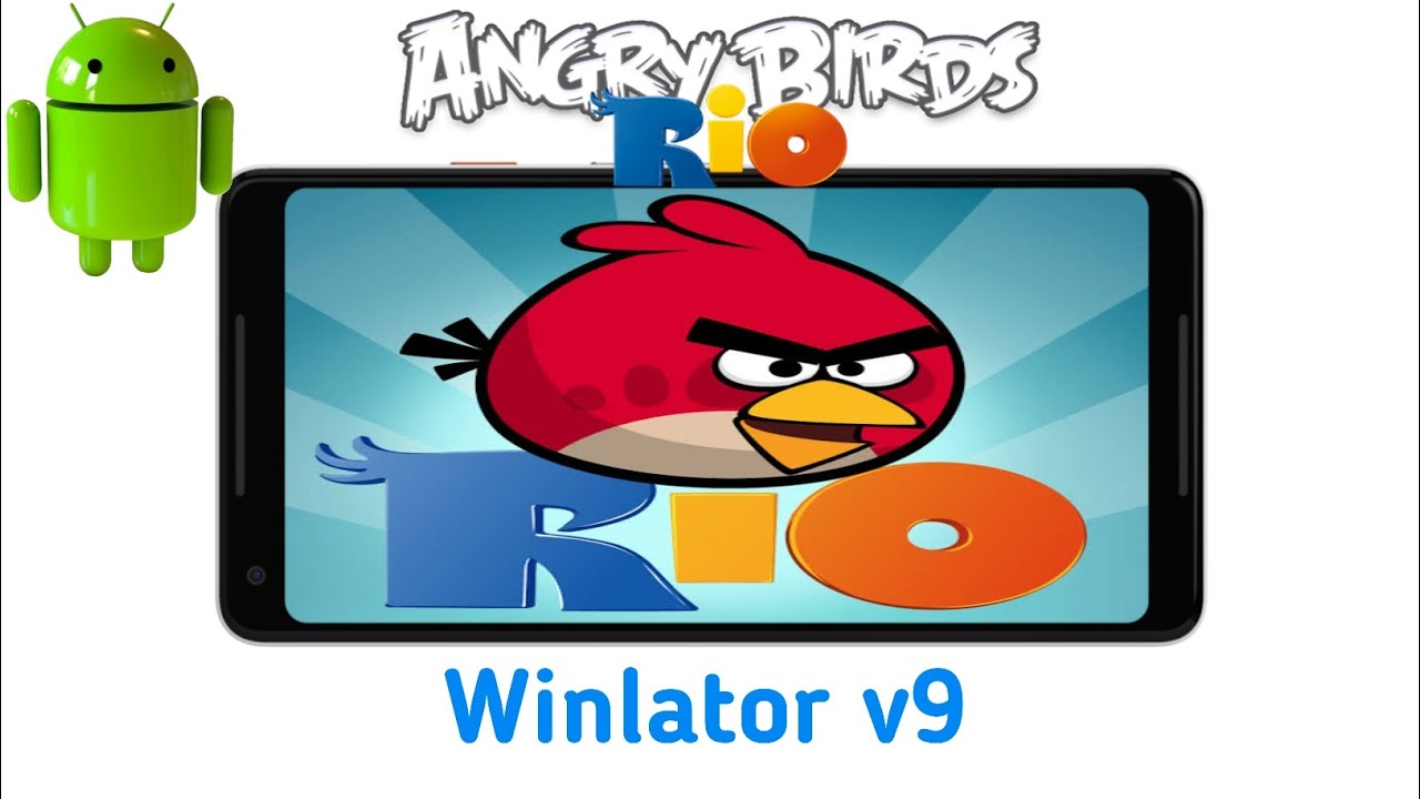 Let's play angry Birds Rio HD pc version on Android via winlator - YouTube