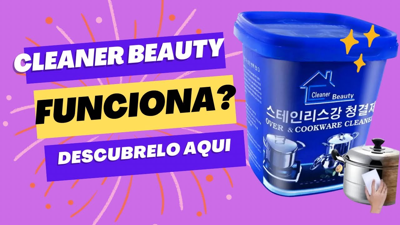 PROBAMOS EL CLEANER BEAUTY , NO CREAS LO QUE PASO - YouTube