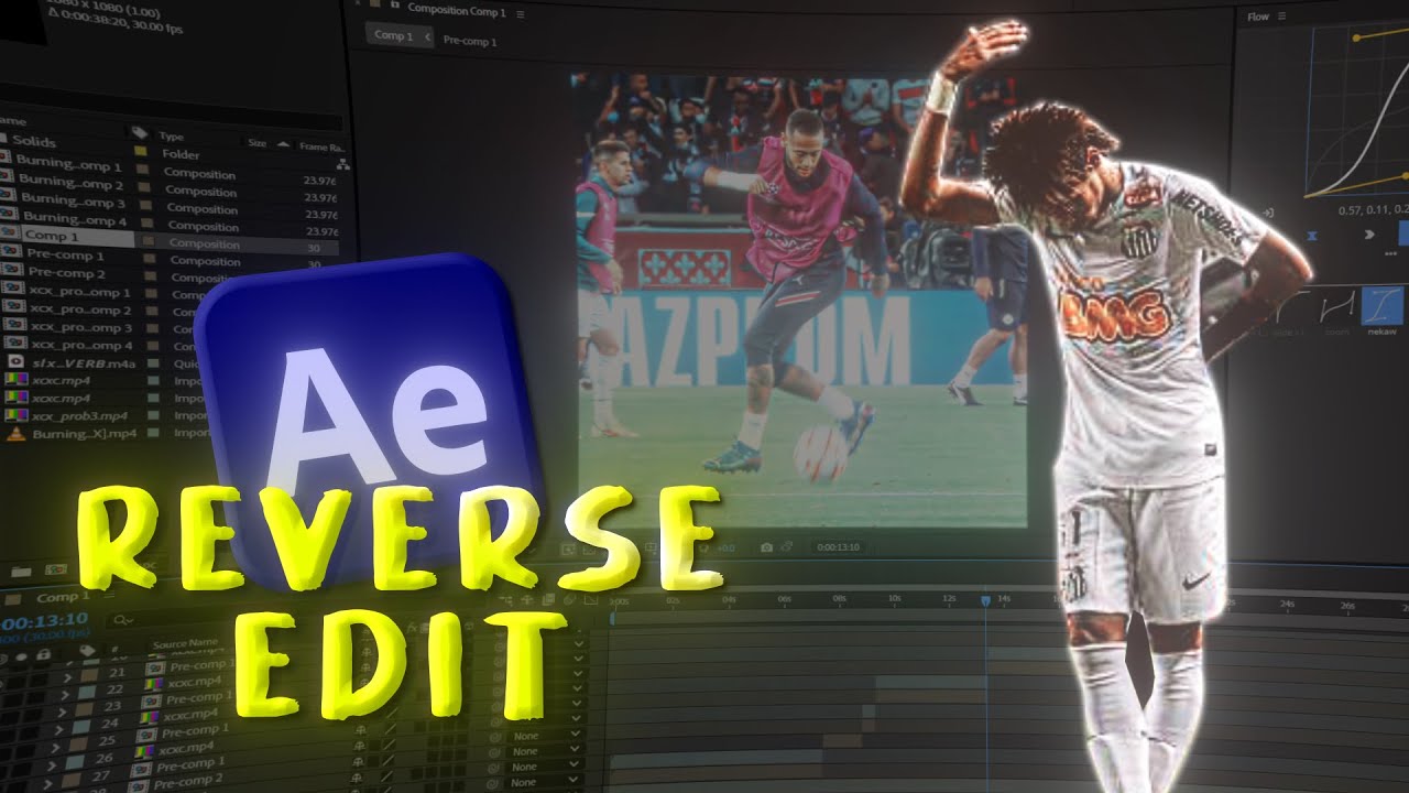 The Reverse Trend Edit for viral football edits | After Effects ...