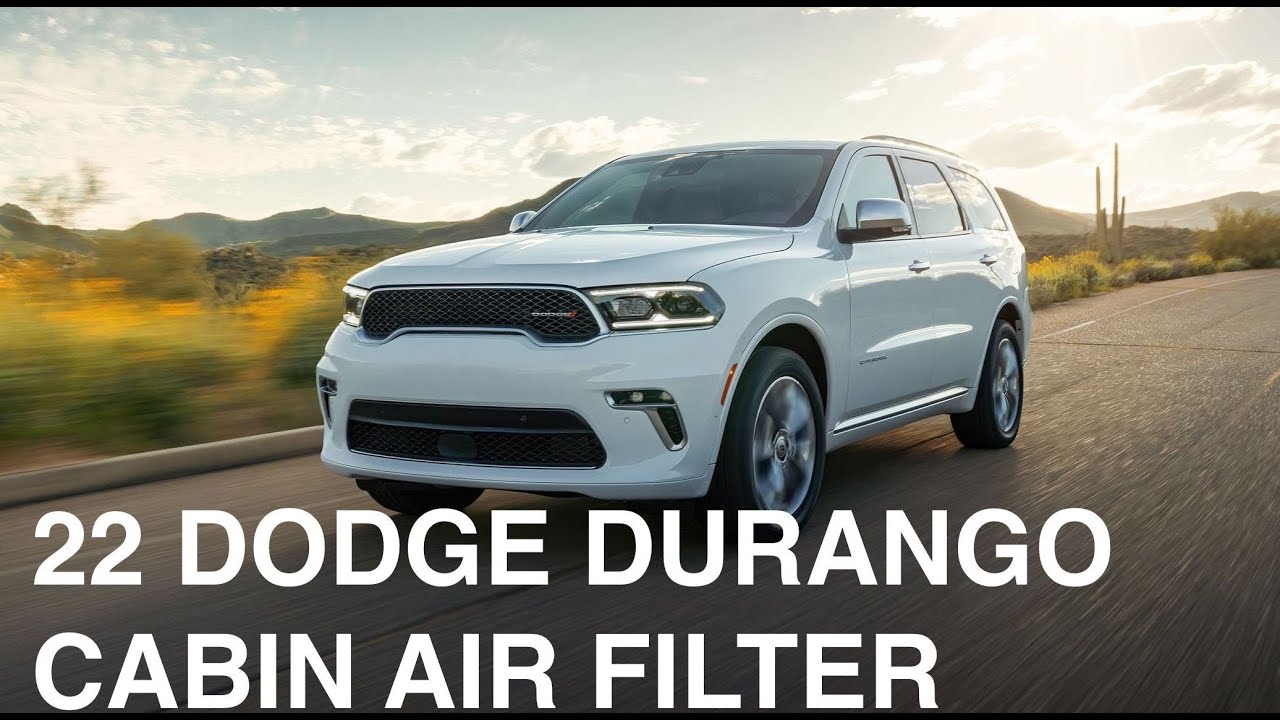 2021 Dodge Durango Cabin Air Filter