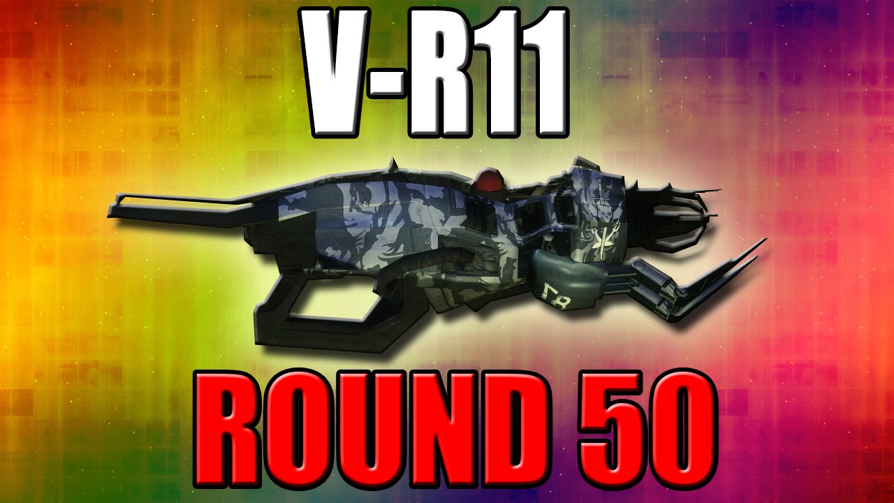 V-R11 on Round 50 - Call of Duty Zombies - YouTube