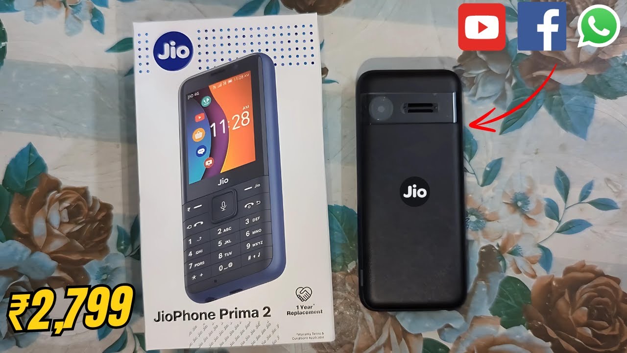 Jio Phone Prima 2 4G First Look & Full Review 😍😍 | Jio Phone Prima 2 4G ...