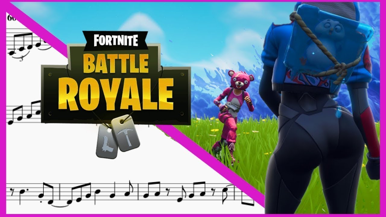 Fortnite Emotes - Dance Therapy In Trumpet Bb with Sheet Music! - YouTube