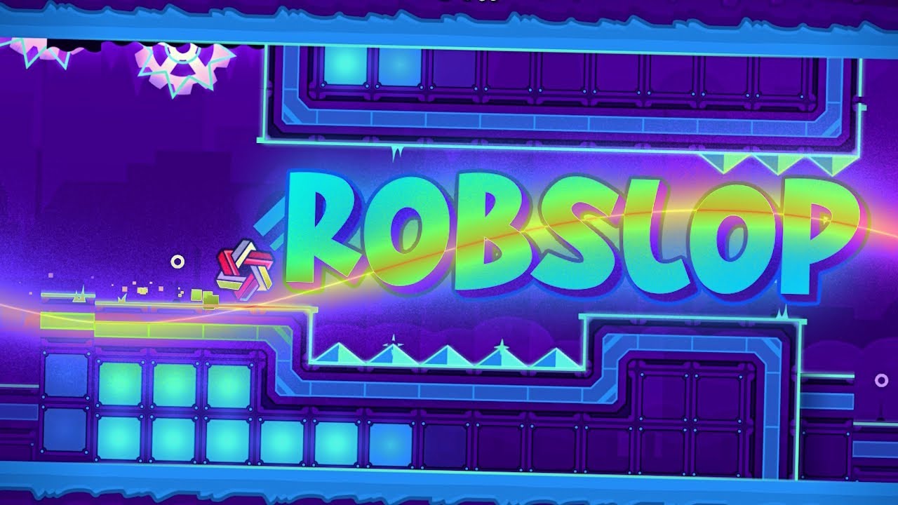 "RobSlop" by Split72 [ALL COINS] | Geometry Dash 2.2 [Daily #2653 ...