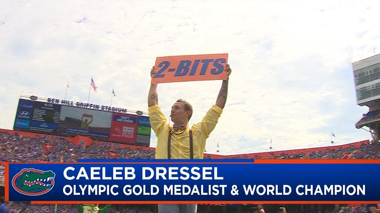 Honorary Mr. Two Bits: Caeleb Dressel - YouTube