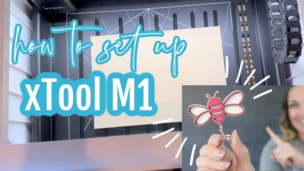 How to Set up your xTool - and cut your first project! - YouTube