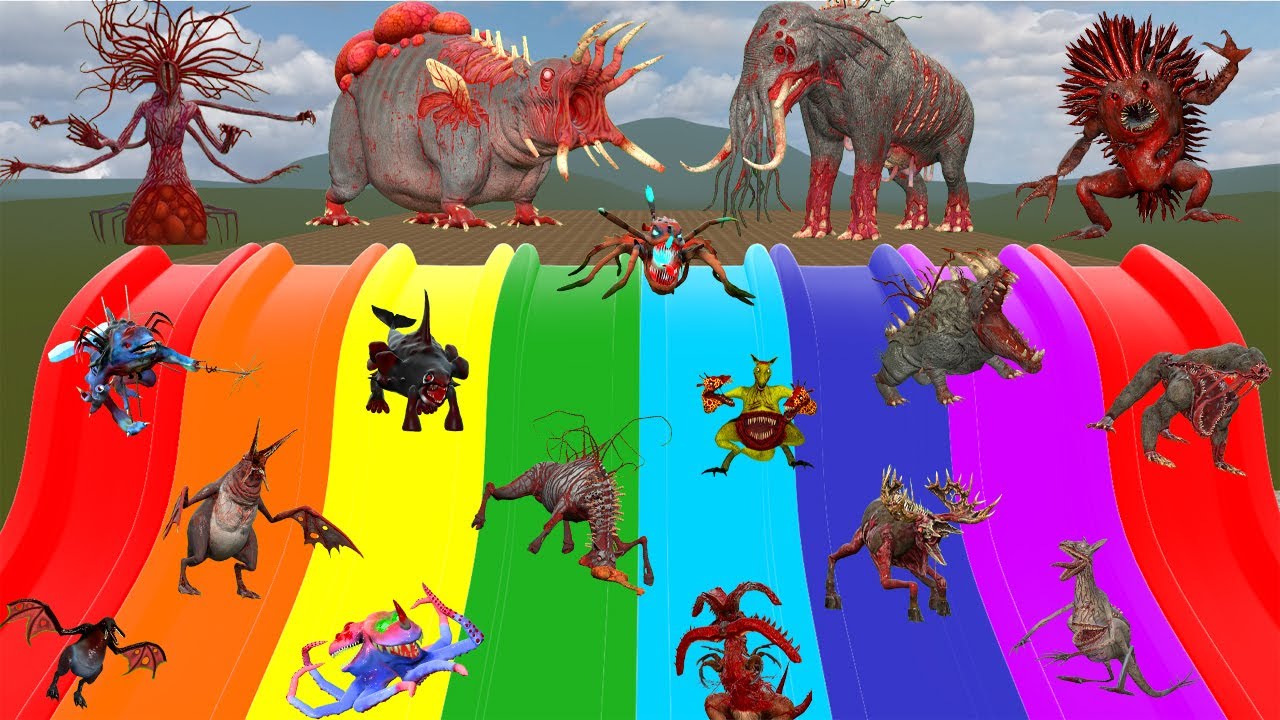 I FOUND ALL OLD & NEW MUTATED ANIMALS ZOOCHOSIS & ZOONOMALY & DEEPSEA ...