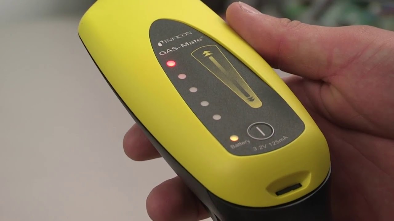 GAS Mate Combustible Gas Leak Detector - YouTube