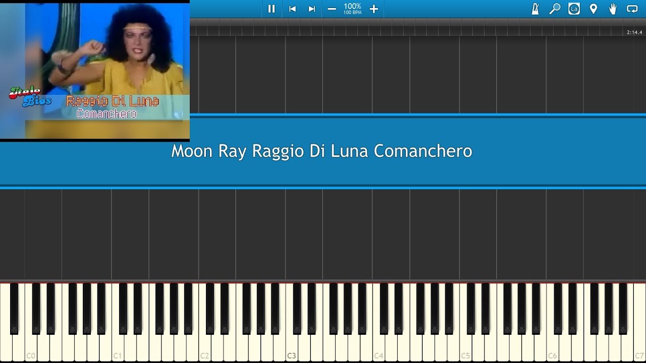 Moon Ray Raggio Di Luna Comanchero - YouTube