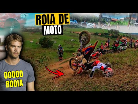 25 QUEDAS DE MOTO INCRIVEIS - MOMENTOS ENGRAÇADOS E INUSITADOS NA TRILHA