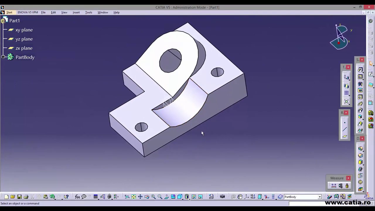 catia video tutorial 13 - YouTube