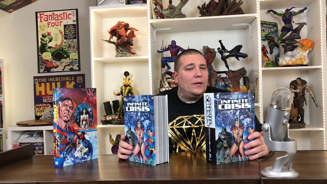 INFINITE CRISIS OMNIBUS 1st & 2nd Print Comparison - YouTube