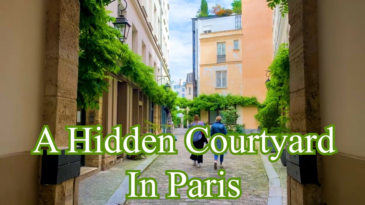 Enchanting secrets of Paris magical courtyard Cour Damoye - YouTube