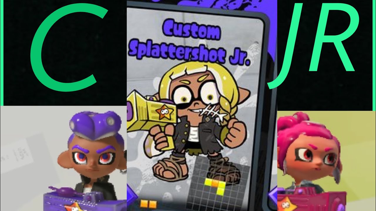 Custom Jr Splatoon 3 - YouTube