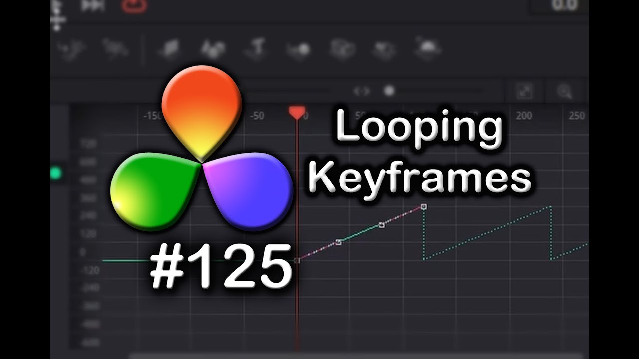 Davinci Resolve Tutorial How To Loop Keyframe Settings Youtube