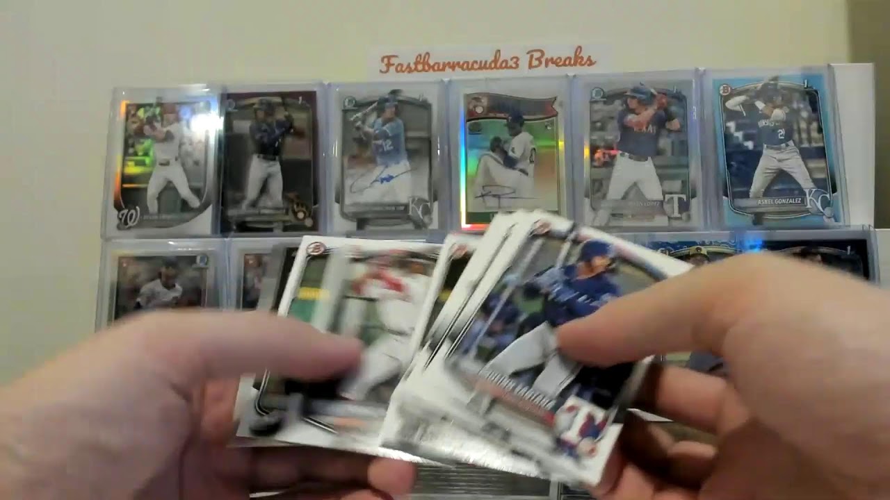 Break 65 - bowman 2 box jumbo - YouTube