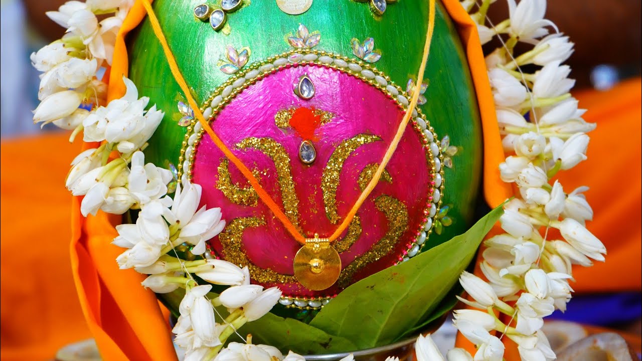 Tenkaya decoration/ coconut decoration for wedding/ DIY coconut ...