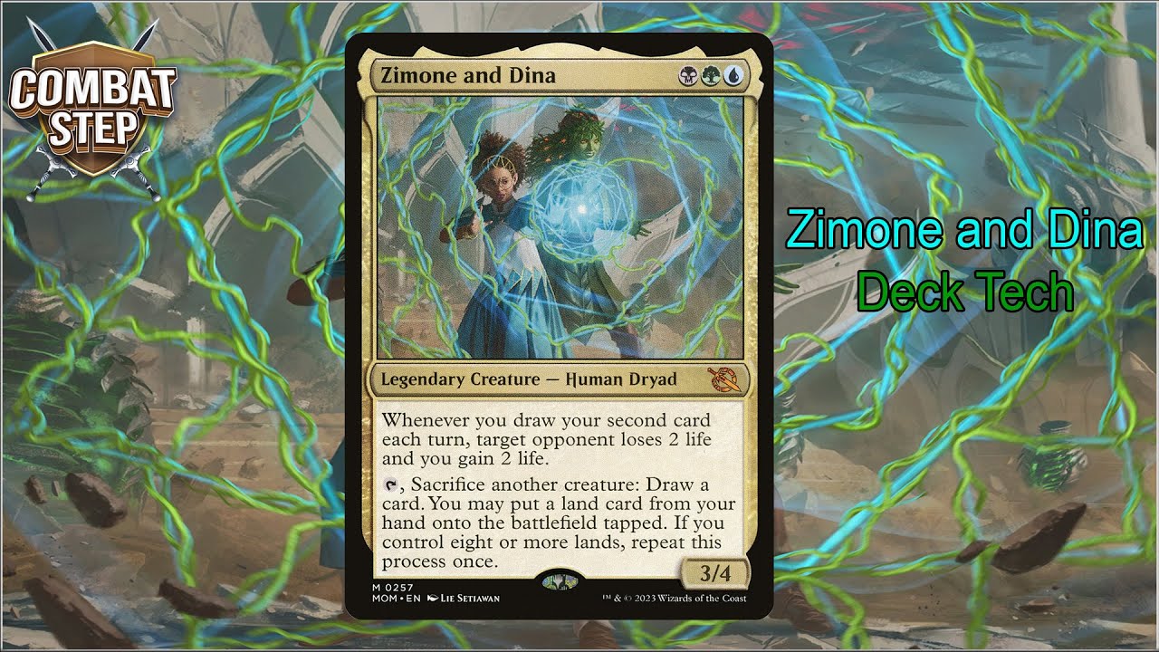 Zimone and Dine Commander Deck Tech - March of the Machines - YouTube