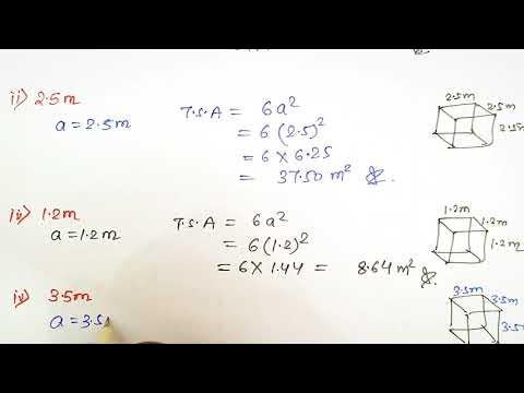 find the total surface area of cube... | By - NTR Sir - YouTube
