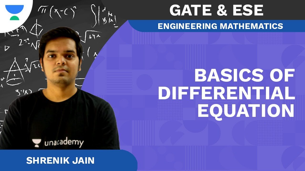 Basics of Differential Equation | Engineering Mathematics | Shrenik ...