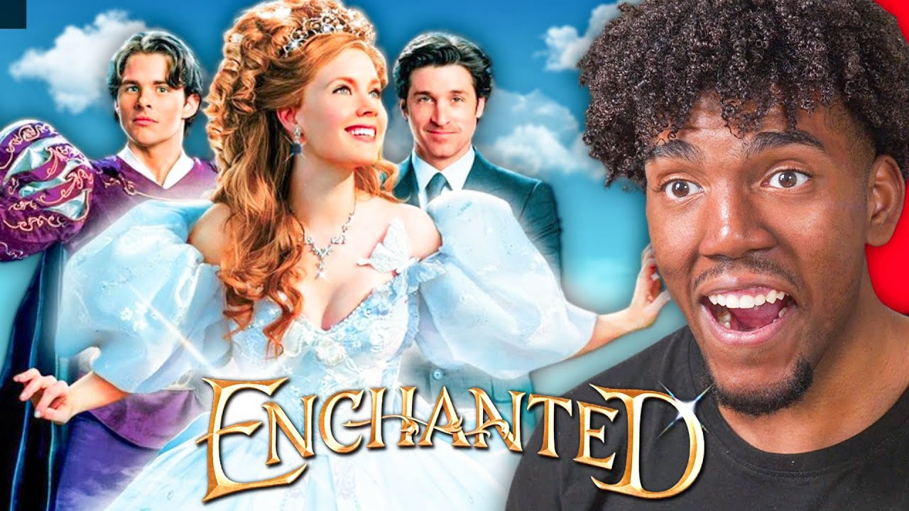 I Watched Disney's *ENCHANTED* For The First Time And It's SO MUCH FUN ...