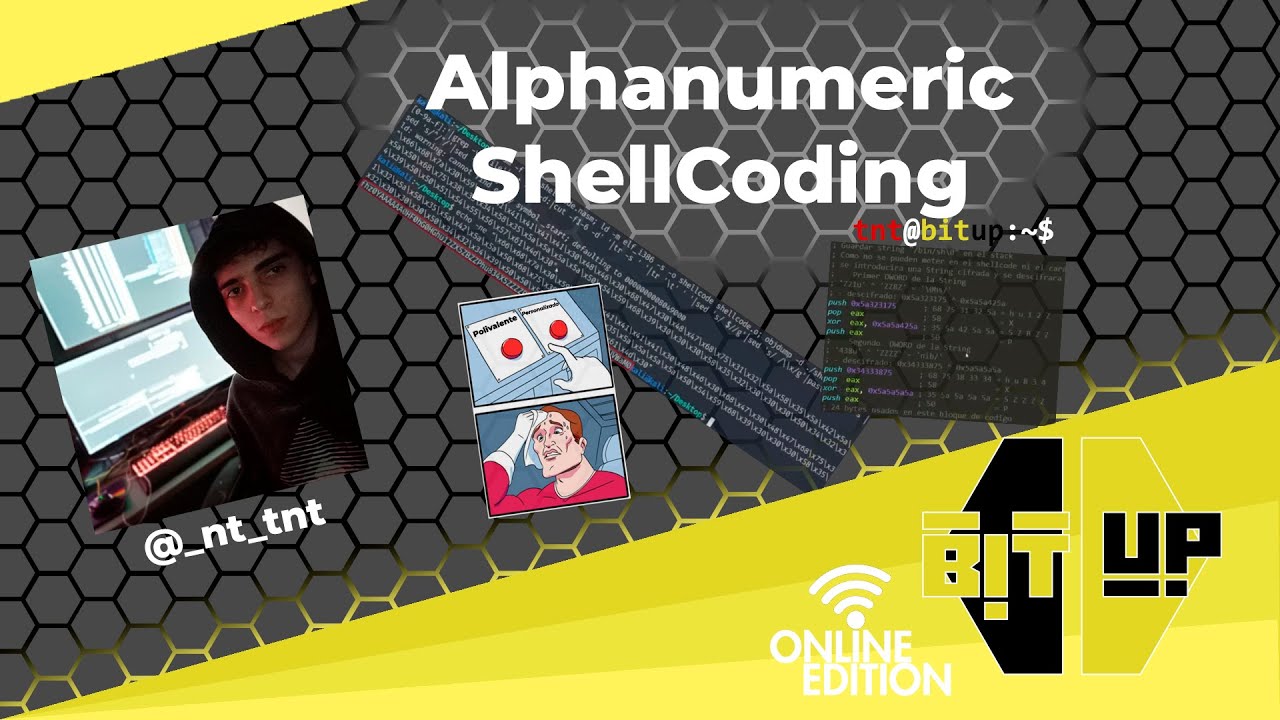 Alphanumeric shellcoding - Evade the filters! | Diego García | # ...