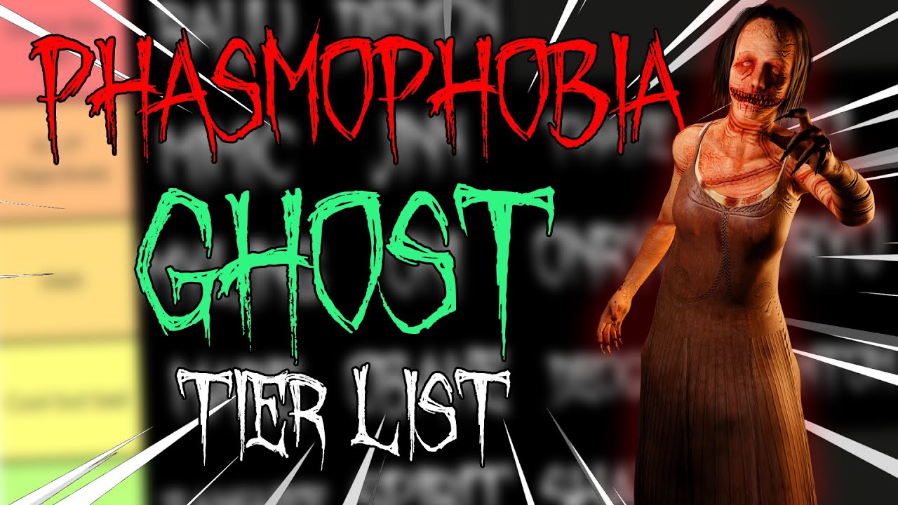 Ranking The HARDEST GHOSTS in Phasmophobia | Tier List - YouTube