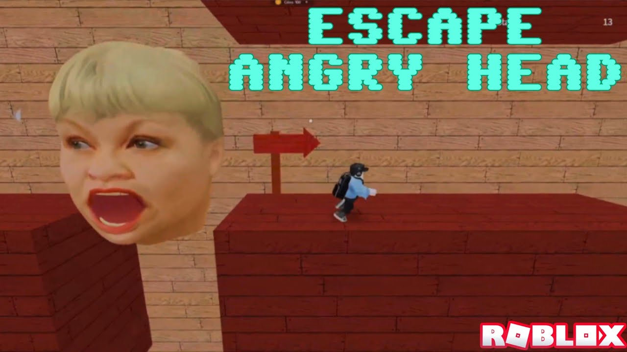 ESCAPE ANGRY HEAD *Her breath Stank* 🤣 (Roblox) - YouTube