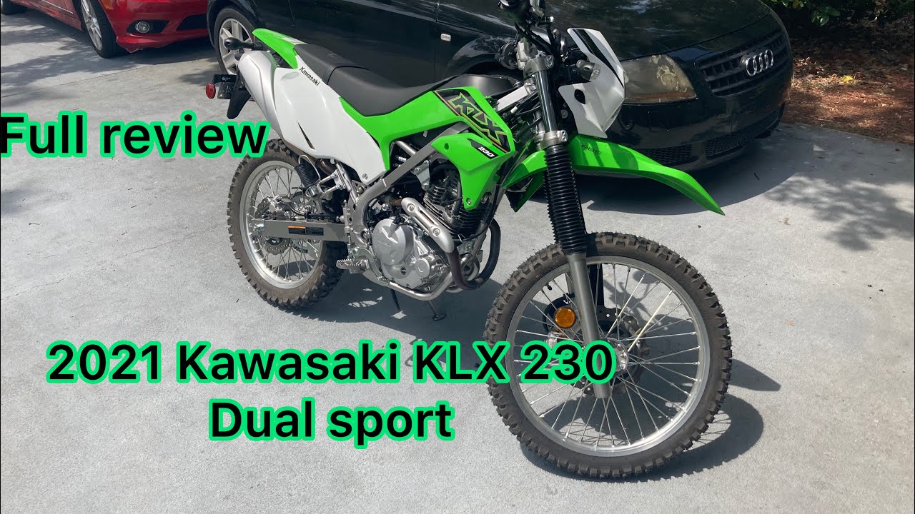 2021 Kawasaki klx 230 dual sport full review part 2 - YouTube