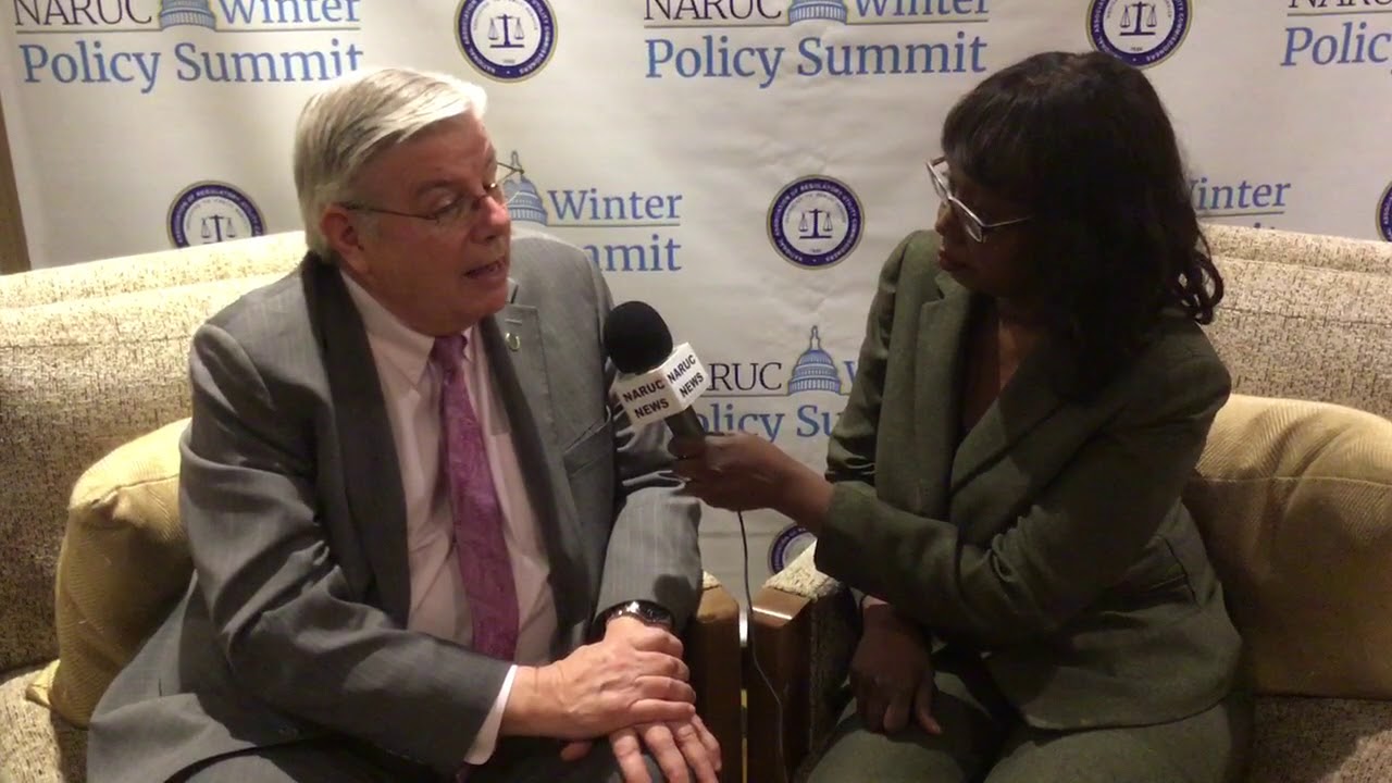NARUC News Interview with NARUC President John Betkoski III at the 2018 Winter Policy Summit ...
