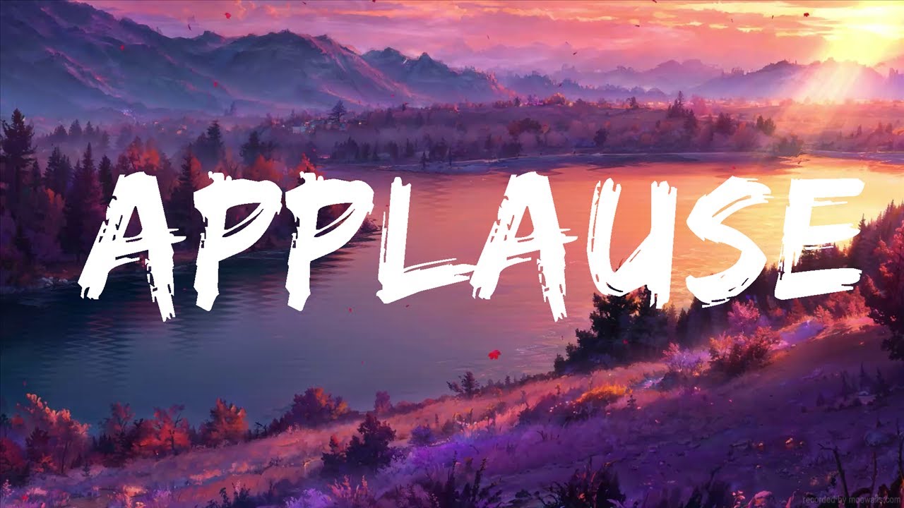 Lady Gaga - Applause (Lyrics) | Top Music Trending - YouTube