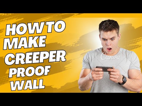 Learn :- How to create creeper proof wall in minecraft 🤔 | unblastable ...