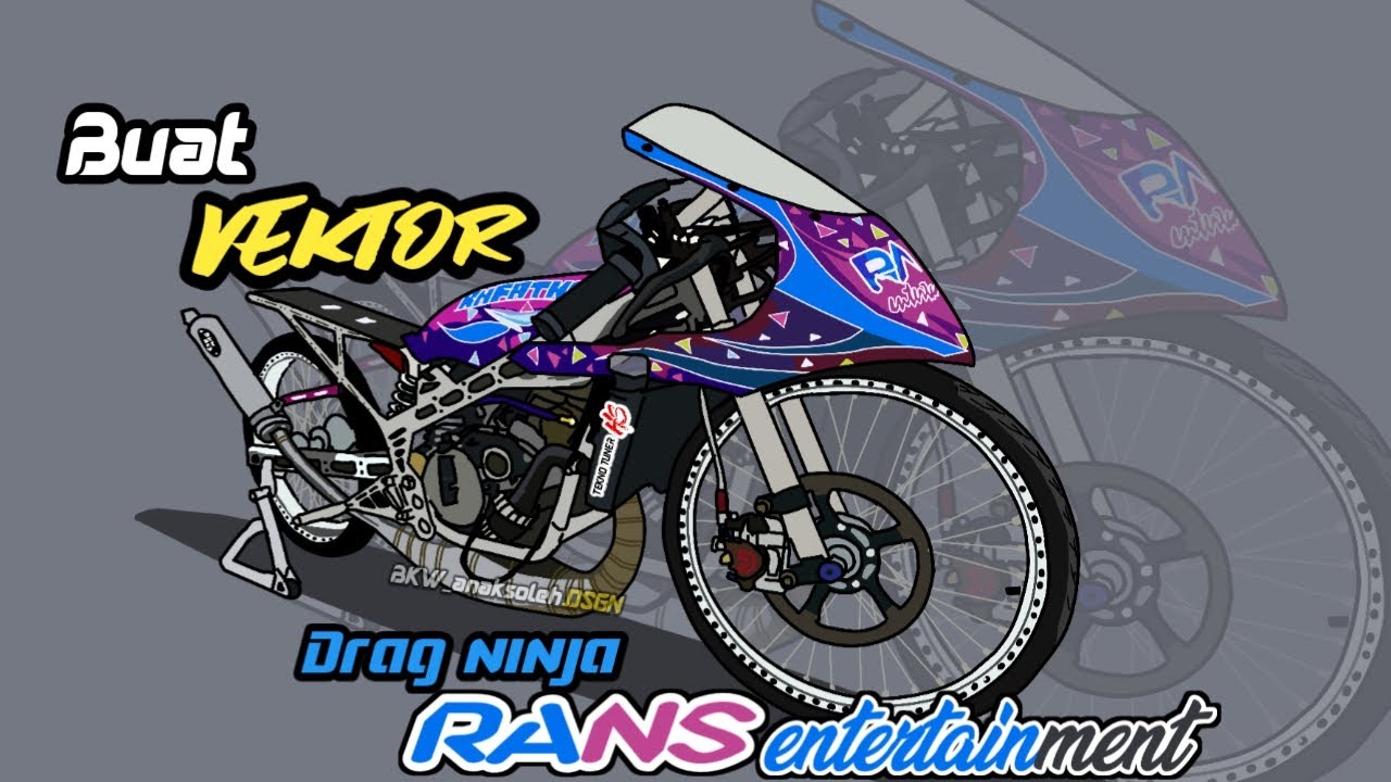 Buat desaing gambar vektor drag ninja rans raffi @RansEntertainment ...