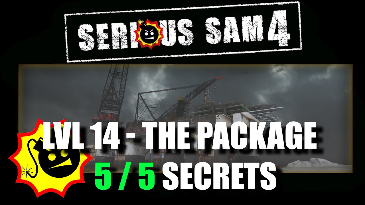 Serious Sam 4 - ALL SECRETS - LVL 14 - The Package - YouTube