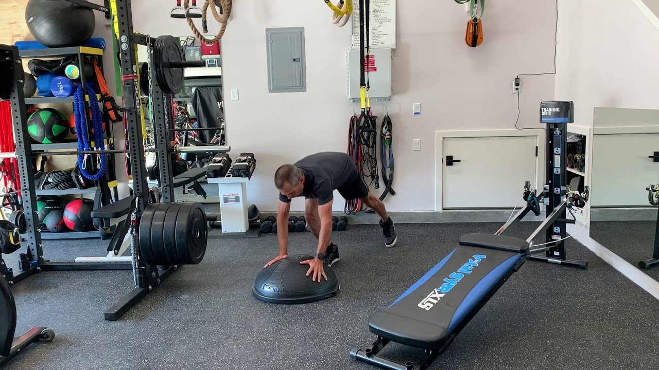 BOSU® Total Gym Push Pull | A BOSU® Workout - YouTube